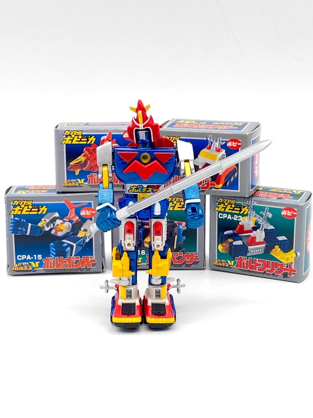 Bandai Voltes V Gashapon Popy Miniature Capsule Toy [full Set Open] - Etsy