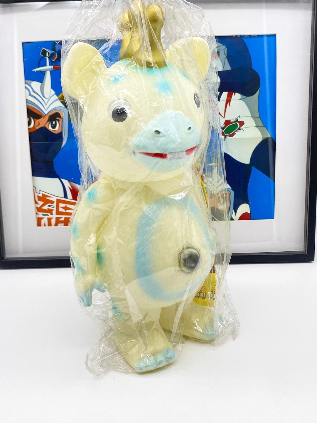 Kaiju Booska Inukuma Jumbo Sofubi [40cm Gid/blue] - Etsy