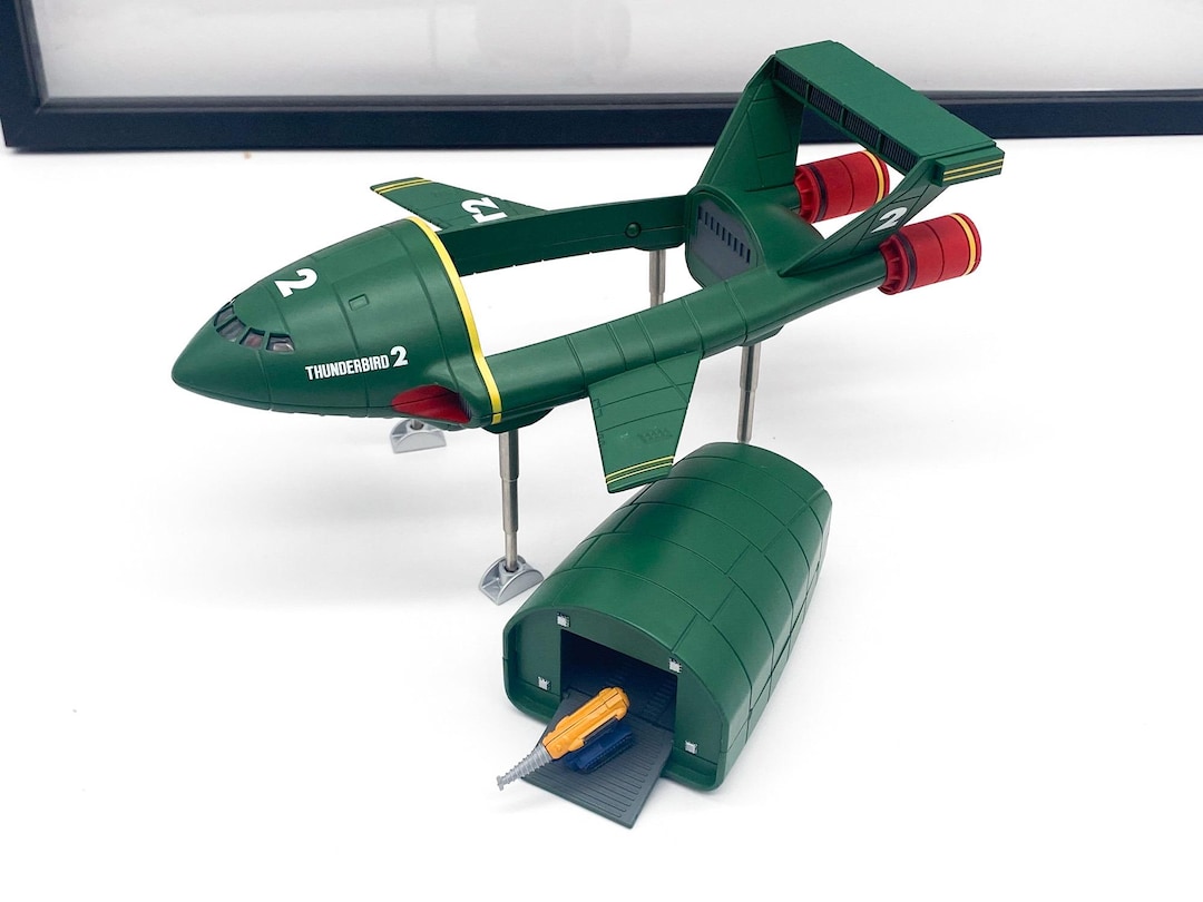 Thunderbird 2 With POD 5 and the Mole Deagostini 1/400 Diecast Model - Etsy