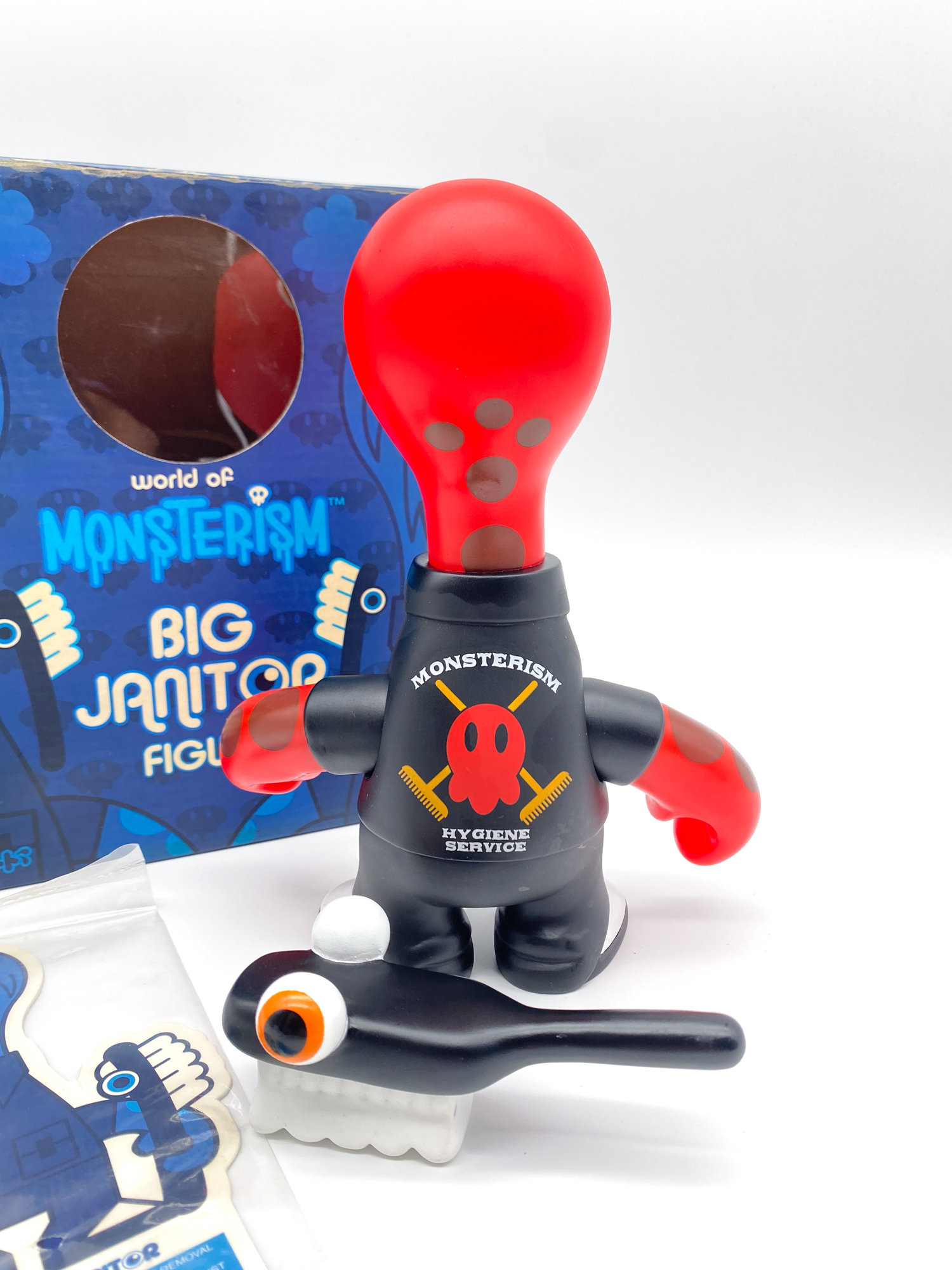 BIG JANITOR Pete Fowler World of Monsterism Vinyl Figure - Etsy