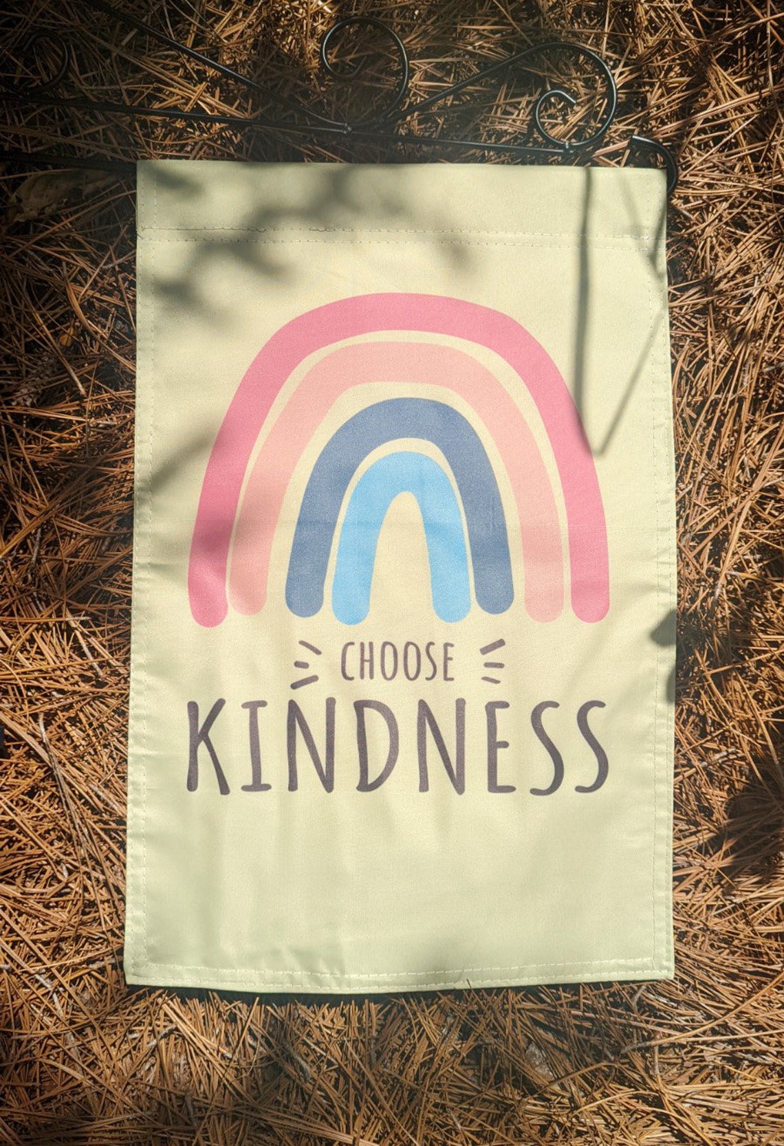 Rainbow Flag Choose Kindness Yard Flag 12x18 Double Sided Flag for ...