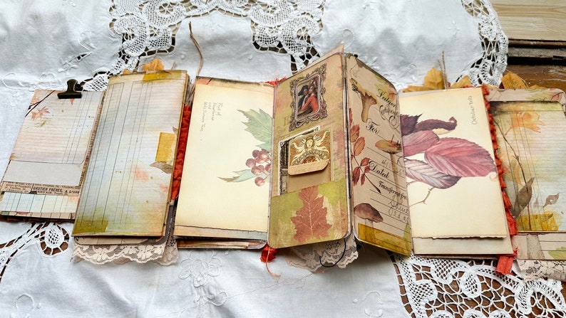 Autumn Leaves Junk Journal - Etsy