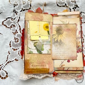 Autumn Leaves Junk Journal - Etsy