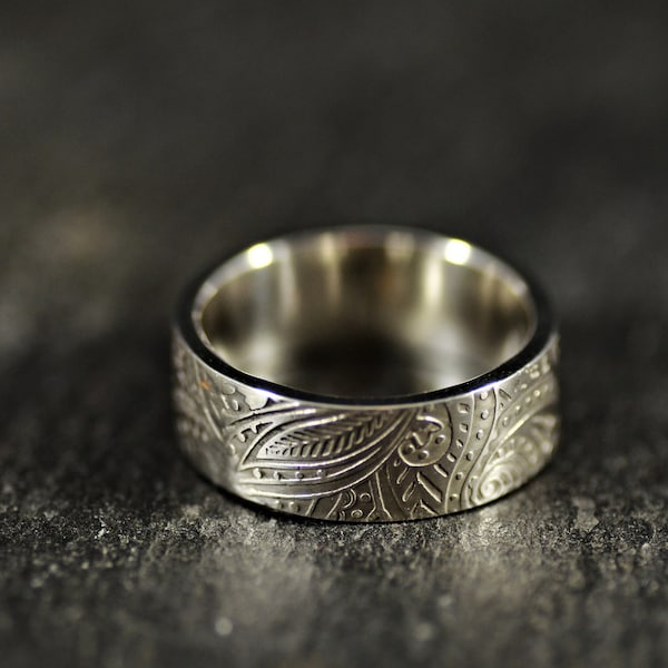 Paisley Ring - Etsy