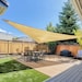 Custom Size Sun Shade 98% UV Block Shade Sail 185GSM Canopy Outdoor ...