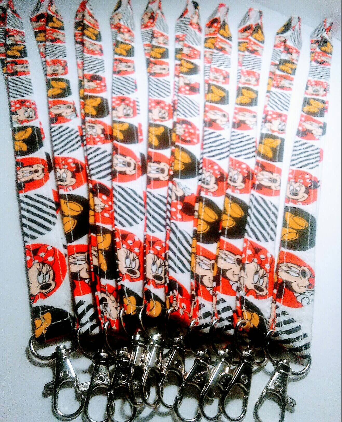 Set of 10 Disney Fish Extender Gifts / Lanyards / Badge Holder / FE ...