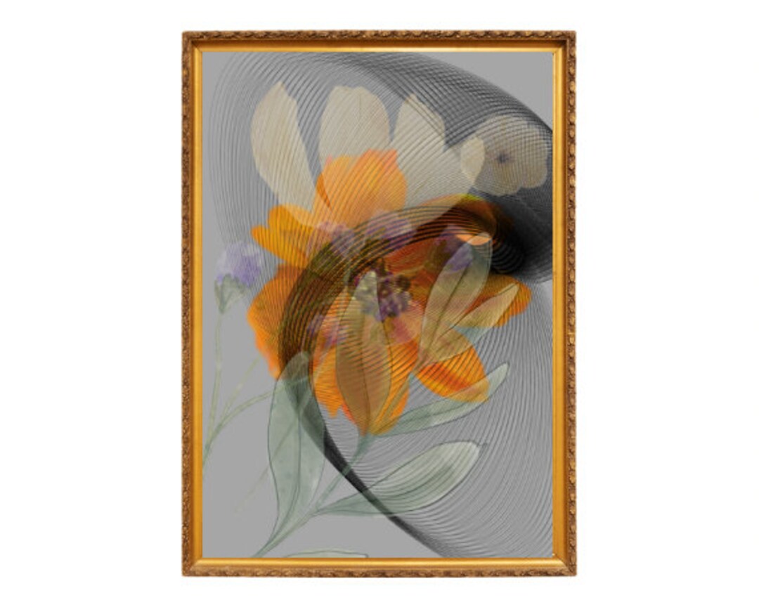 Spilled Vase is a Modern, Eclectic Original Graphic Art Print in ...