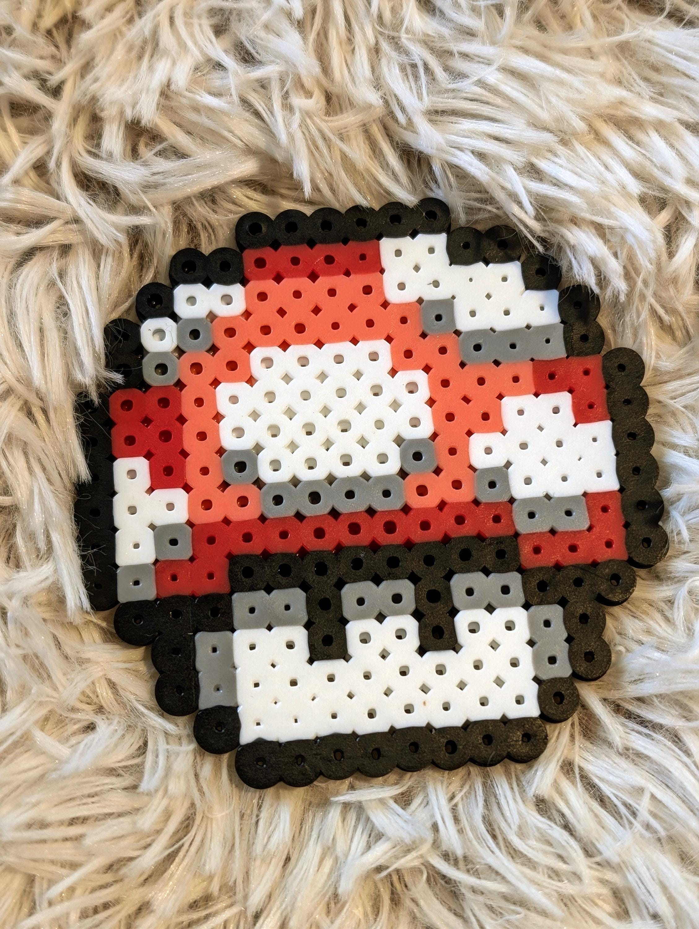 Mario Themed 3 Perler Charm - Etsy