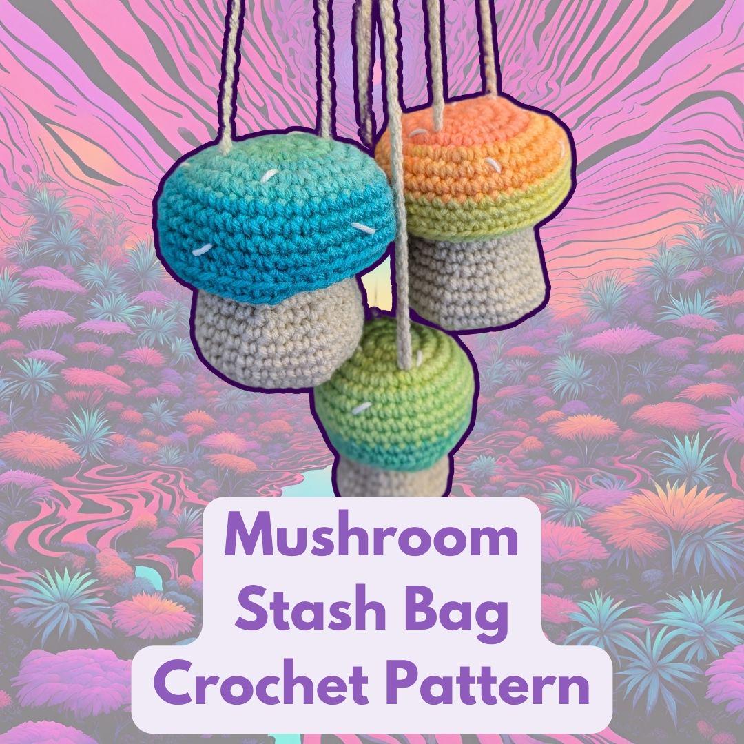 Mushroom Stash Bag PATTERN ONLY - Etsy