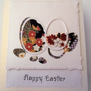 Easter Quilling Card, Easter Eggs, Paper Quilling, Easter Greetings ...