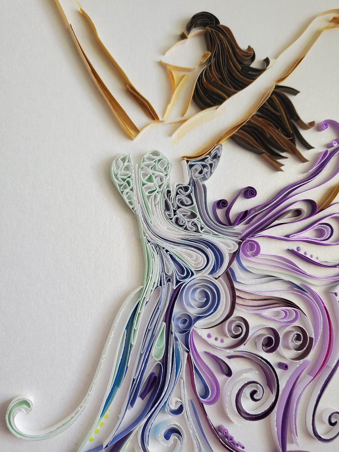 Ballerina Quilling Gift for Dancers and Dance Teachers, Ballet Dancer ...
