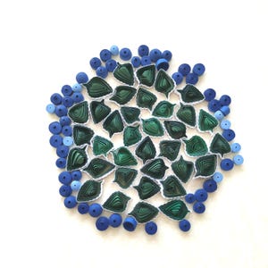 Handmade Blueberry Tags, Tags for Presents, Gift Wrapping Tags, Holiday ...