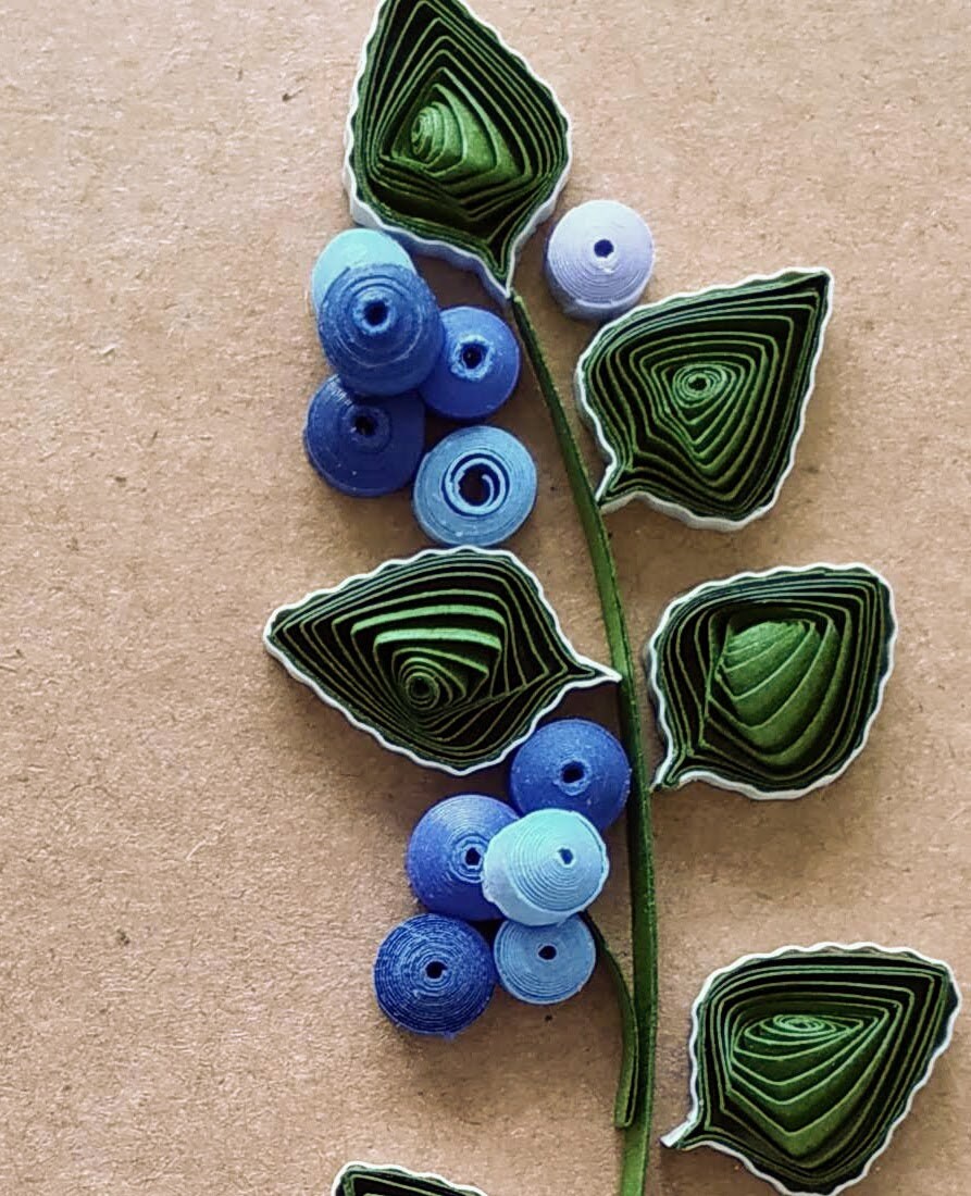 Handmade Blueberry Tags Tags for Presents Set of 5 Gift - Etsy UK