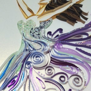 Ballerina Quilling Gift for Dancers and Dance Teachers, Ballet Dancer ...