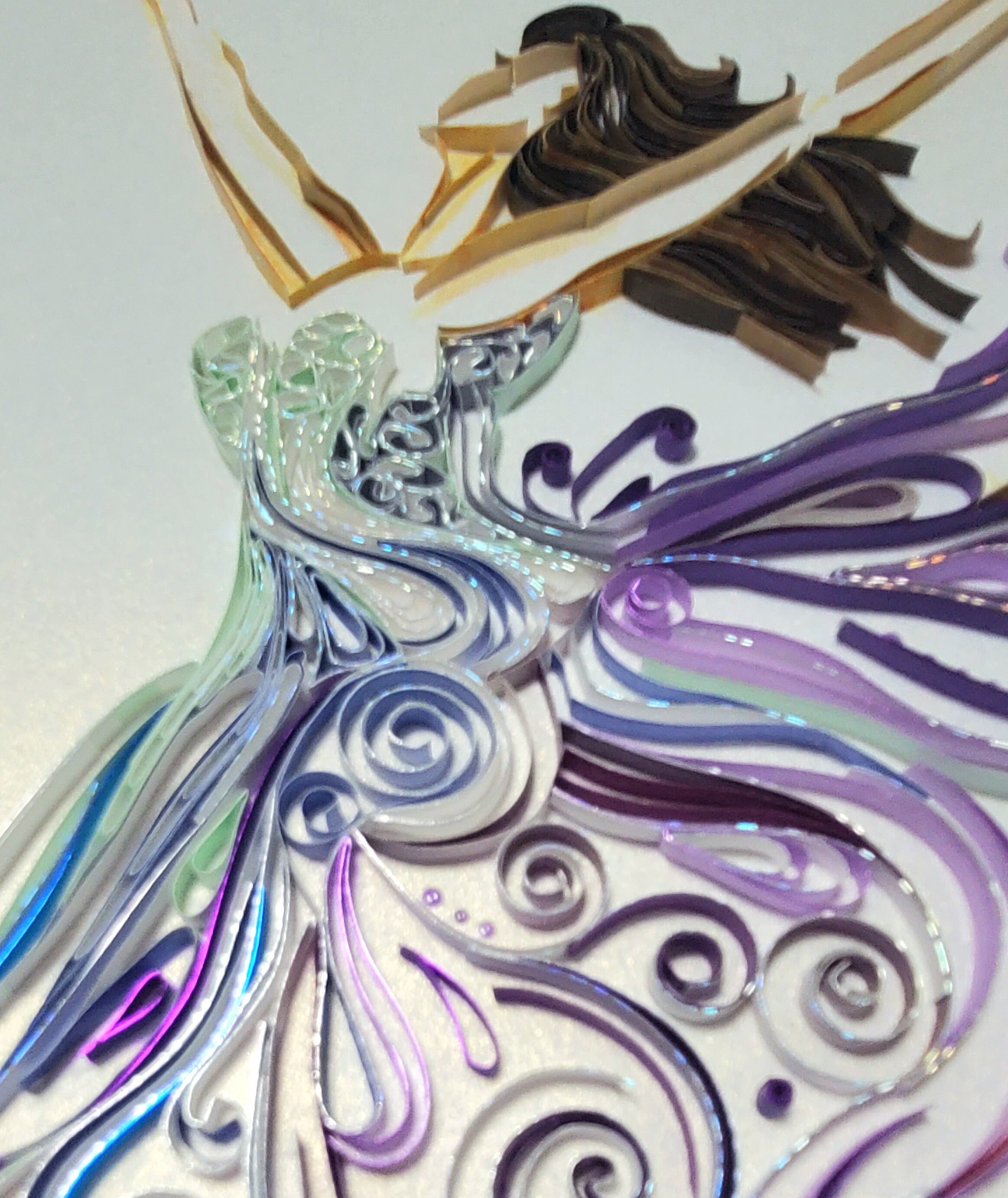 Ballerina Quilling Gift for Dancers and Dance Teachers, Ballet Dancer ...