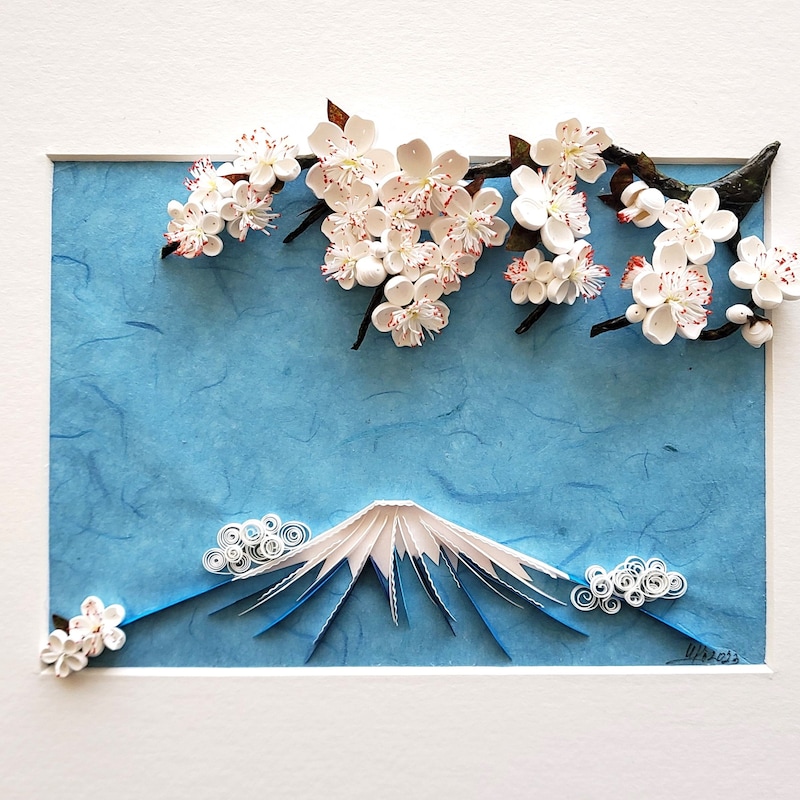 Quilling Wall Art Asian - Etsy