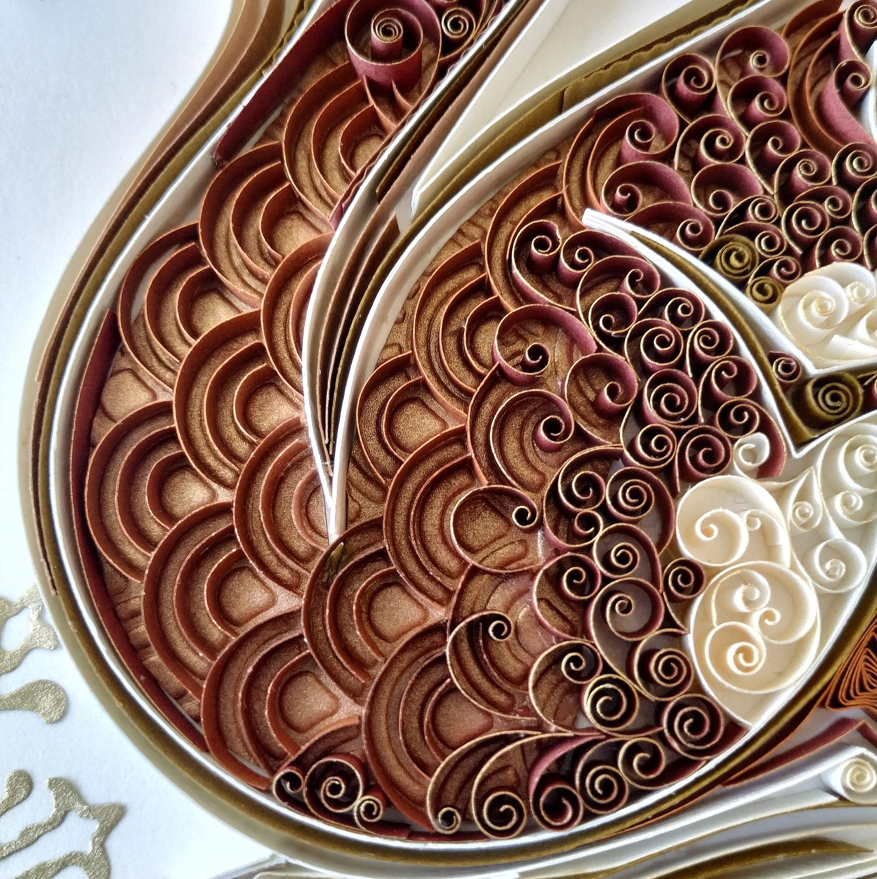 Squirrel Quilling Art Wildlife Gift Squirrel Wall Art - Etsy