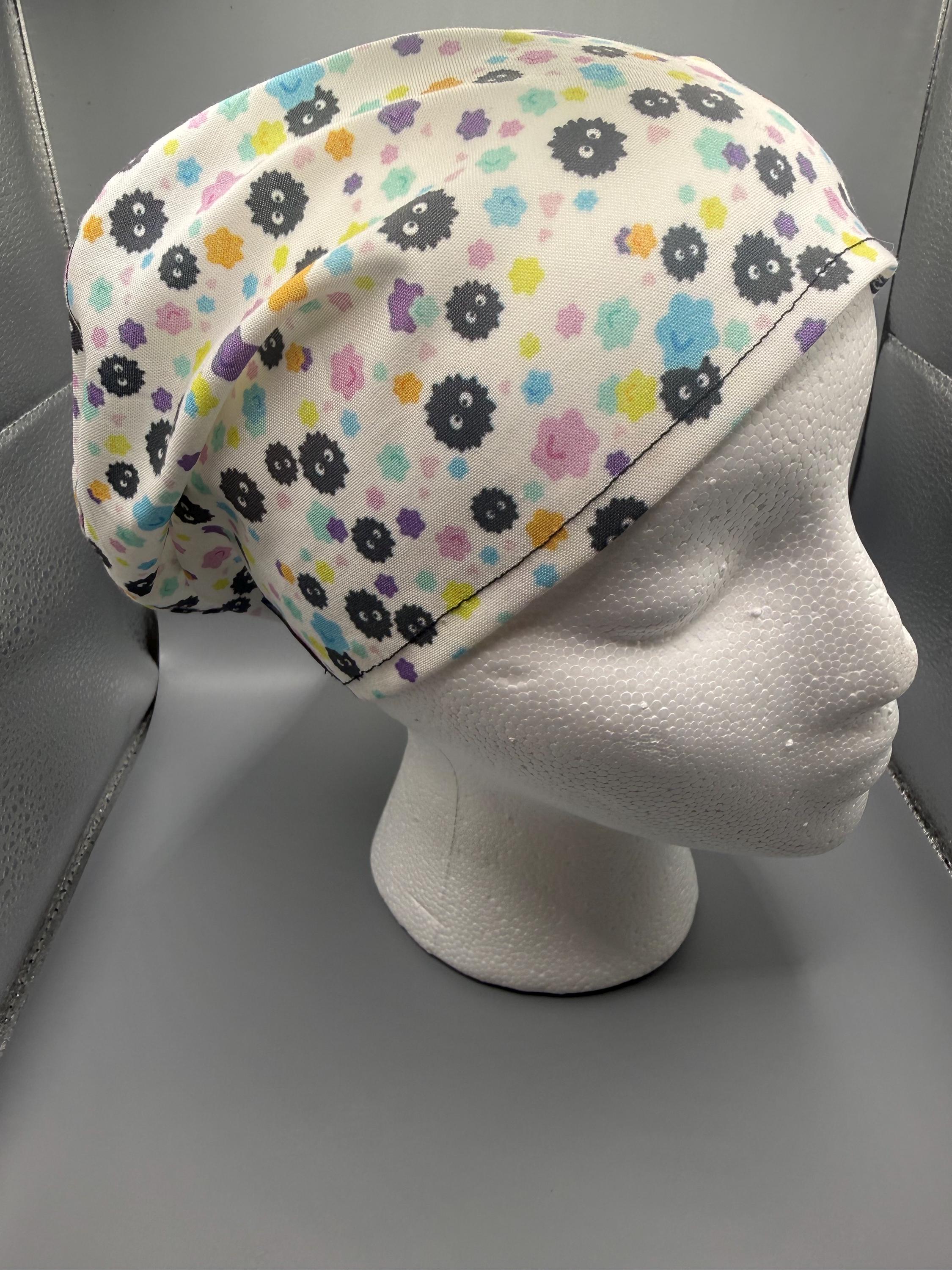 Sprites Scrub Cap: Handmade Euro Style, Adjustable Toggle - Etsy