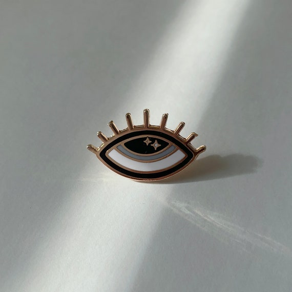 Third Eye in Blue Enamel Pin | Etsy