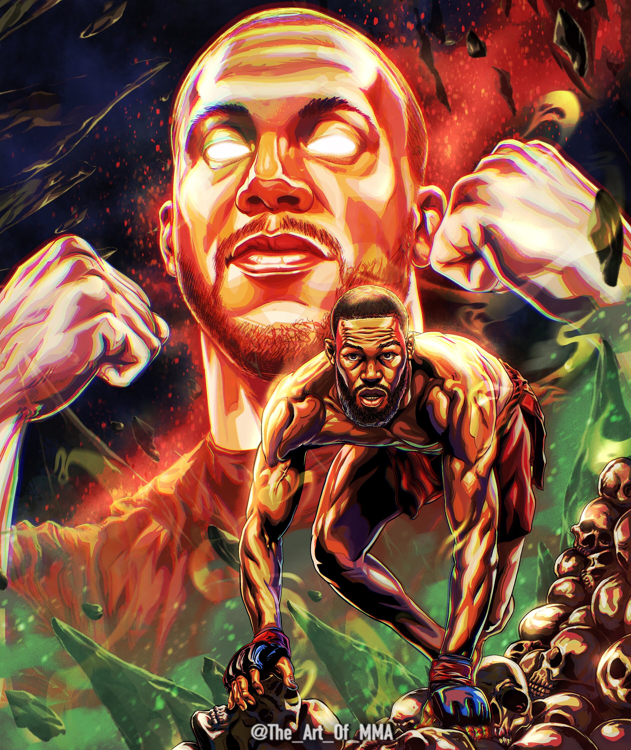 Jon Jones Drawings