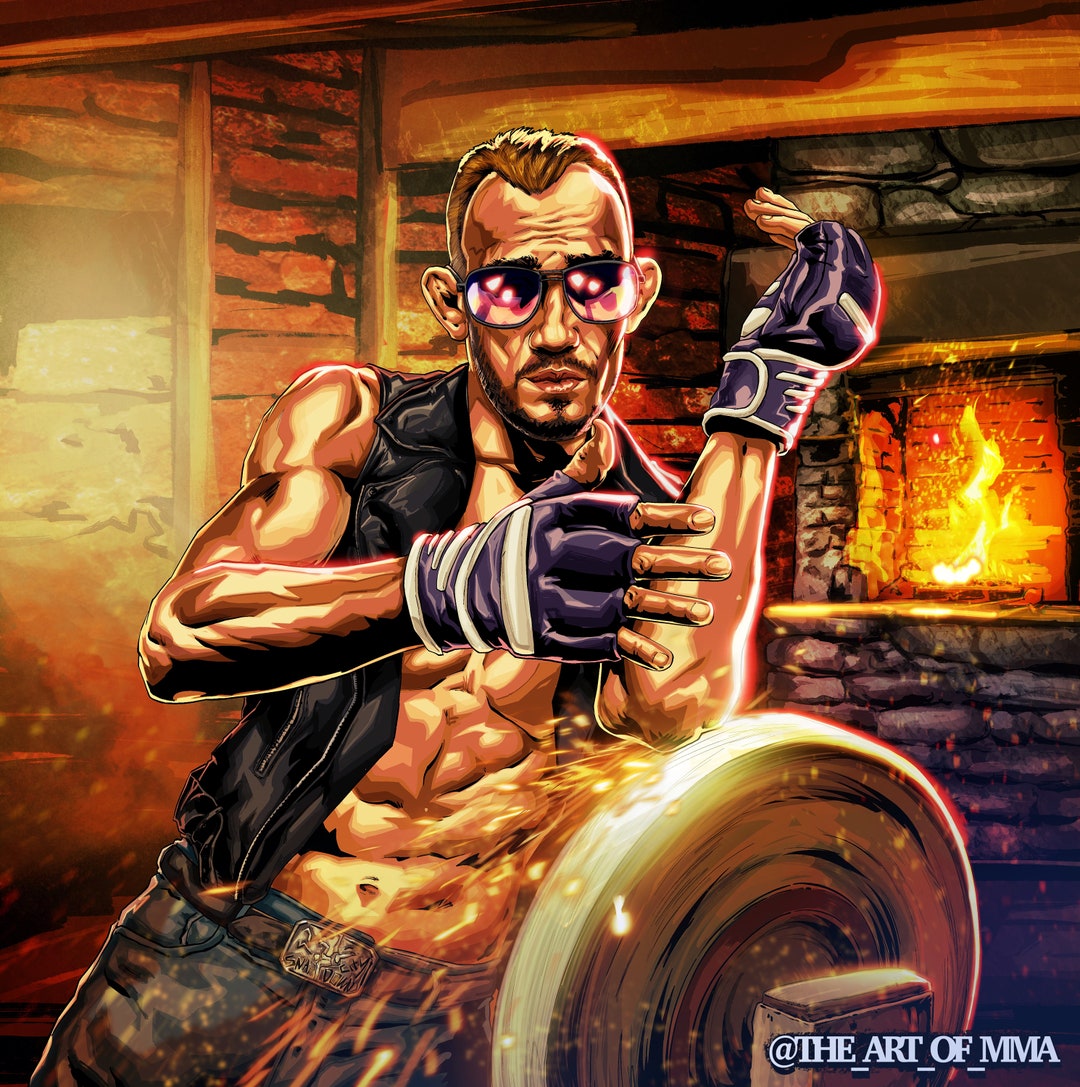 UFC Tony Ferguson , Mma , Hi-resolution, Jpeg Format the Art of Mma - Etsy