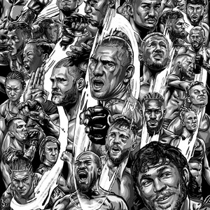 UFC 300: Epic Event Poster - Commemorate the Ultimate Fighting ...