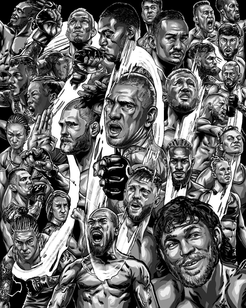 UFC 300: Epic Event Poster - Commemorate the Ultimate Fighting ...