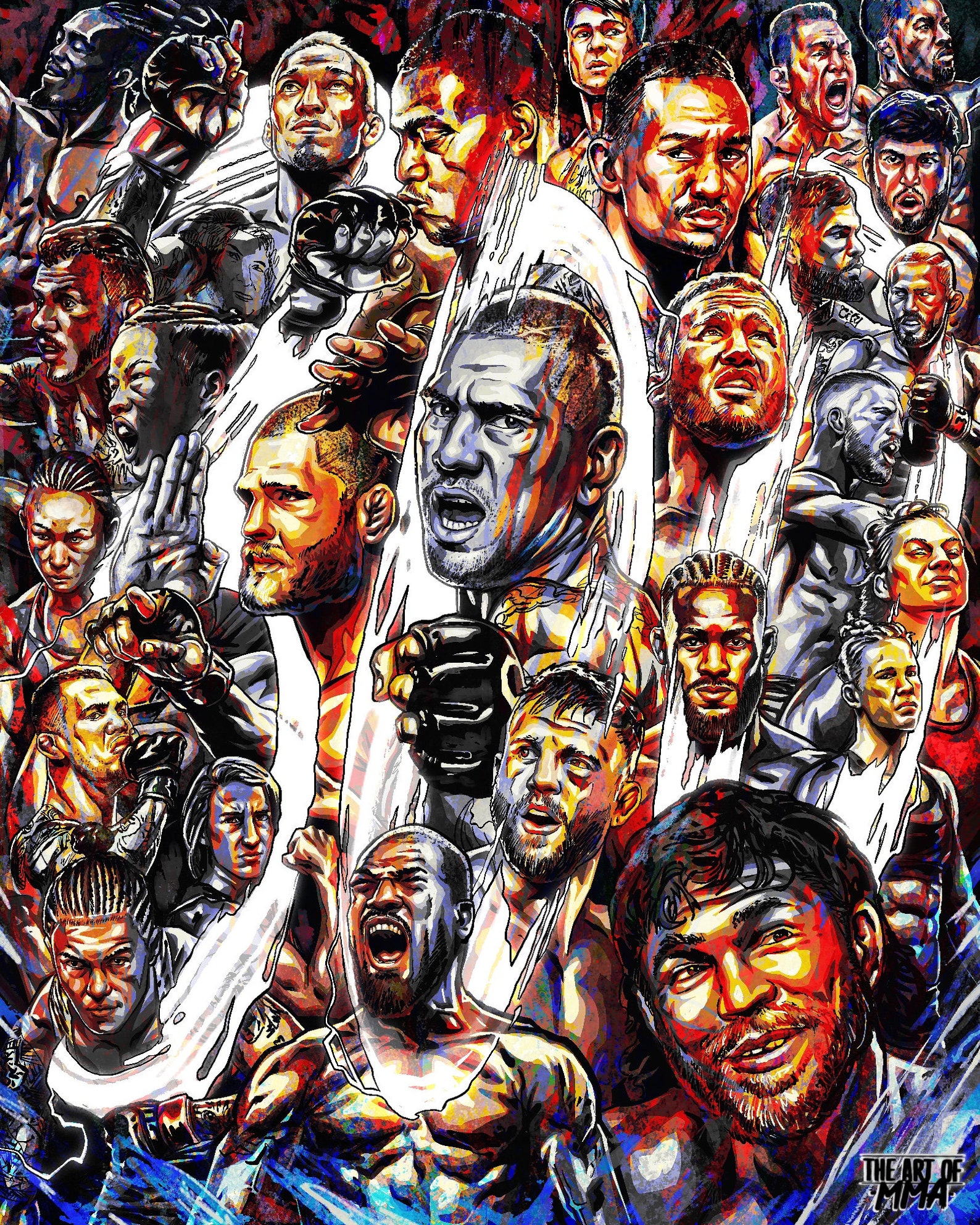 UFC 300: Epic Event Poster - Commemorate the Ultimate Fighting ...