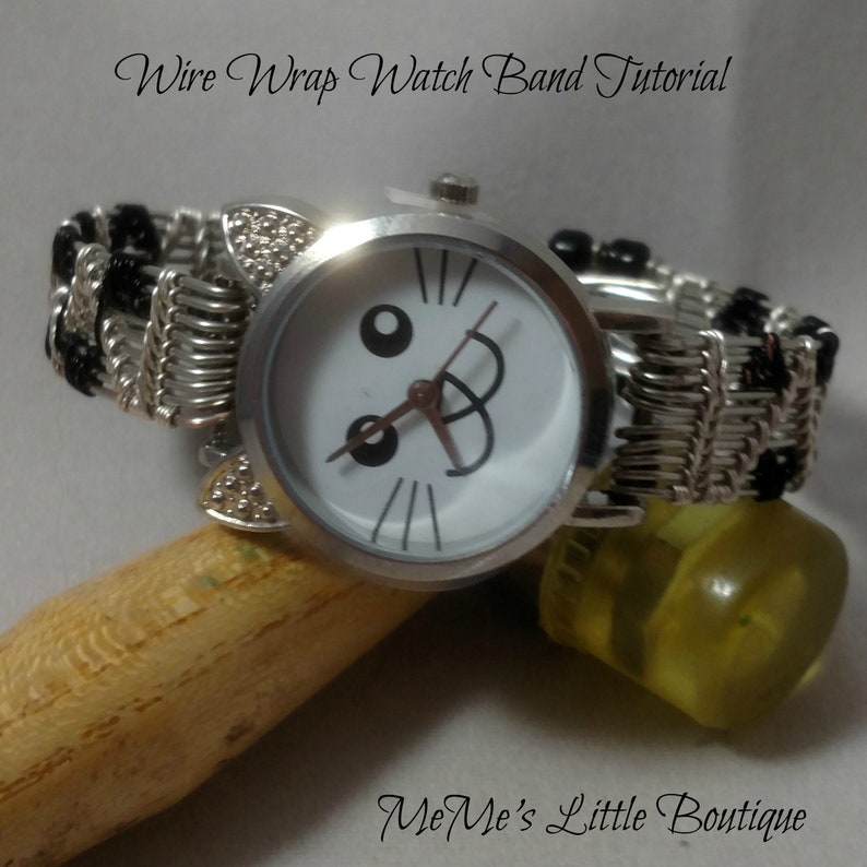Wire Wrap Watch Band PDF Tutorial - Etsy
