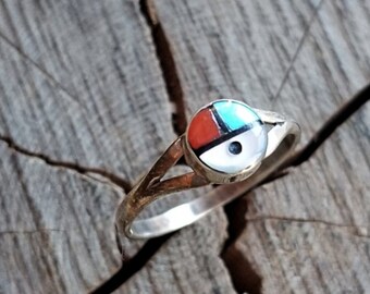 Native American Inlay Rings - Etsy
