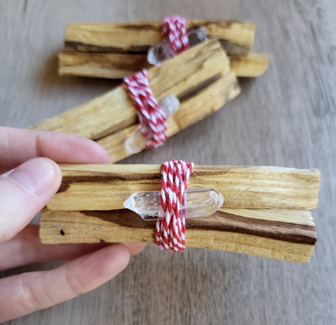 Palo Santo Bundle, Natural Incense, Smudging, Earthy Gifts, Holy Wood ...