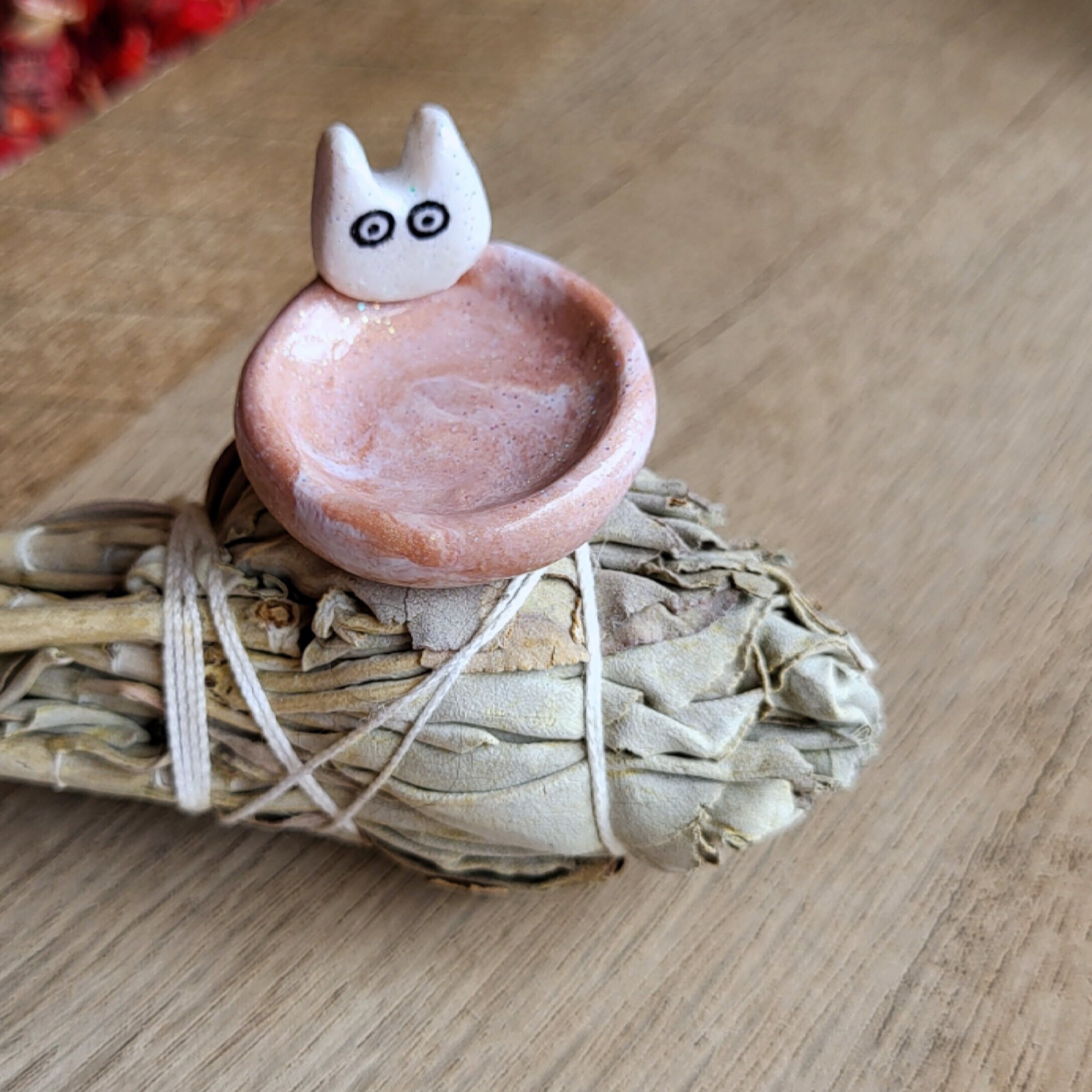 Baby Totoro Ceramic Dish Clay Dishes, Trinket Dish, Jewelry Dish, Baby ...