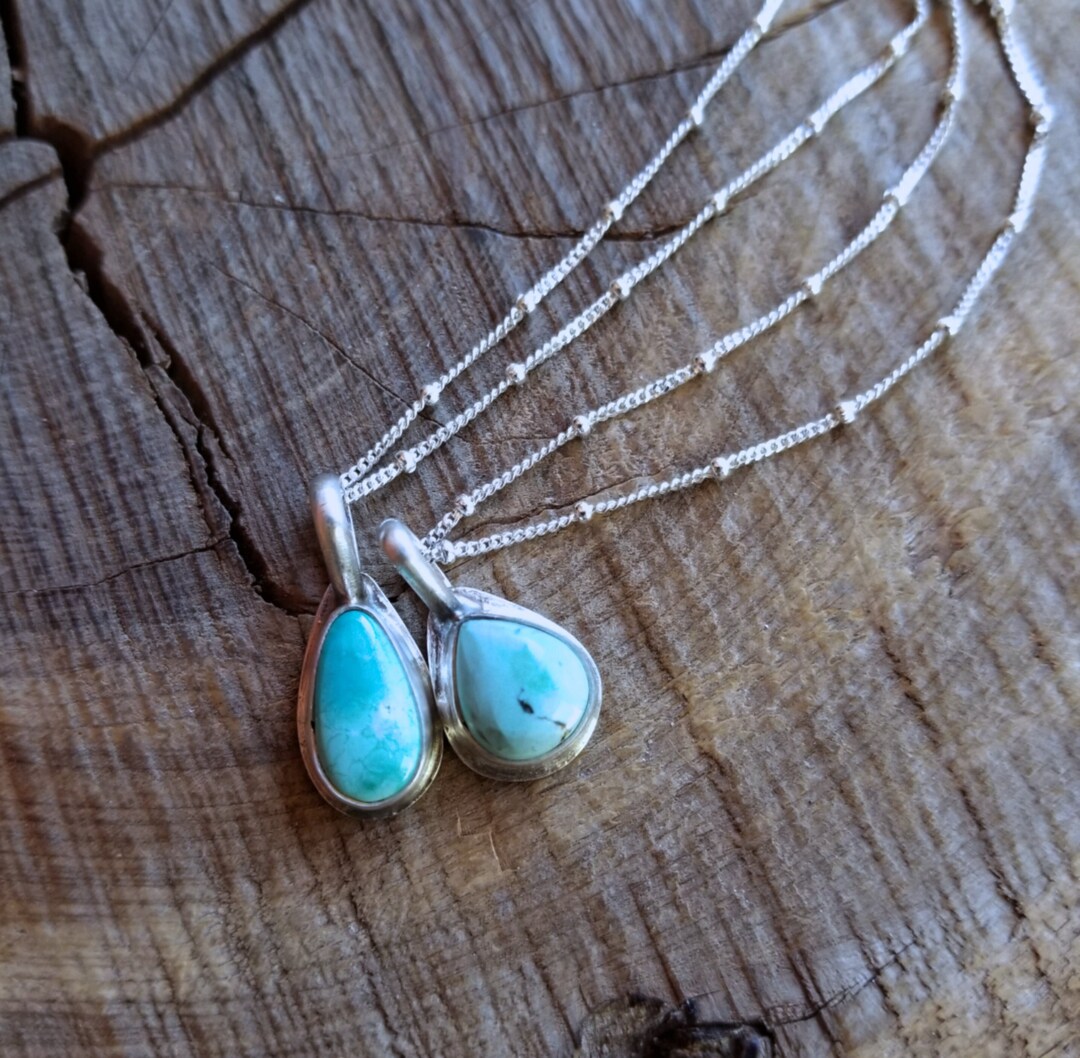 Dainty Turquoise Necklaces Turquoise Necklaces Dainty Necklaces ...