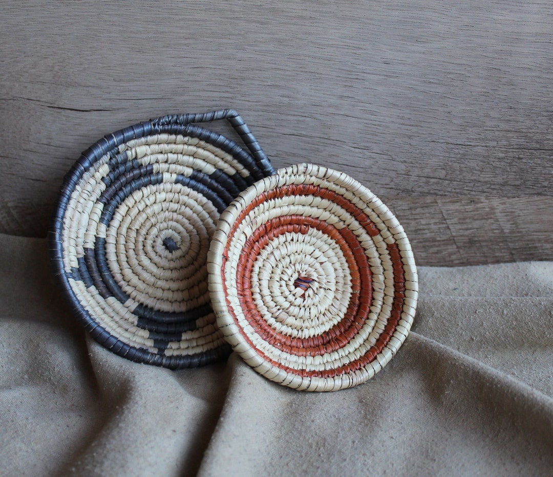 Native American Baskets Handcrafted Shallow Baskets, Shallow Display ...