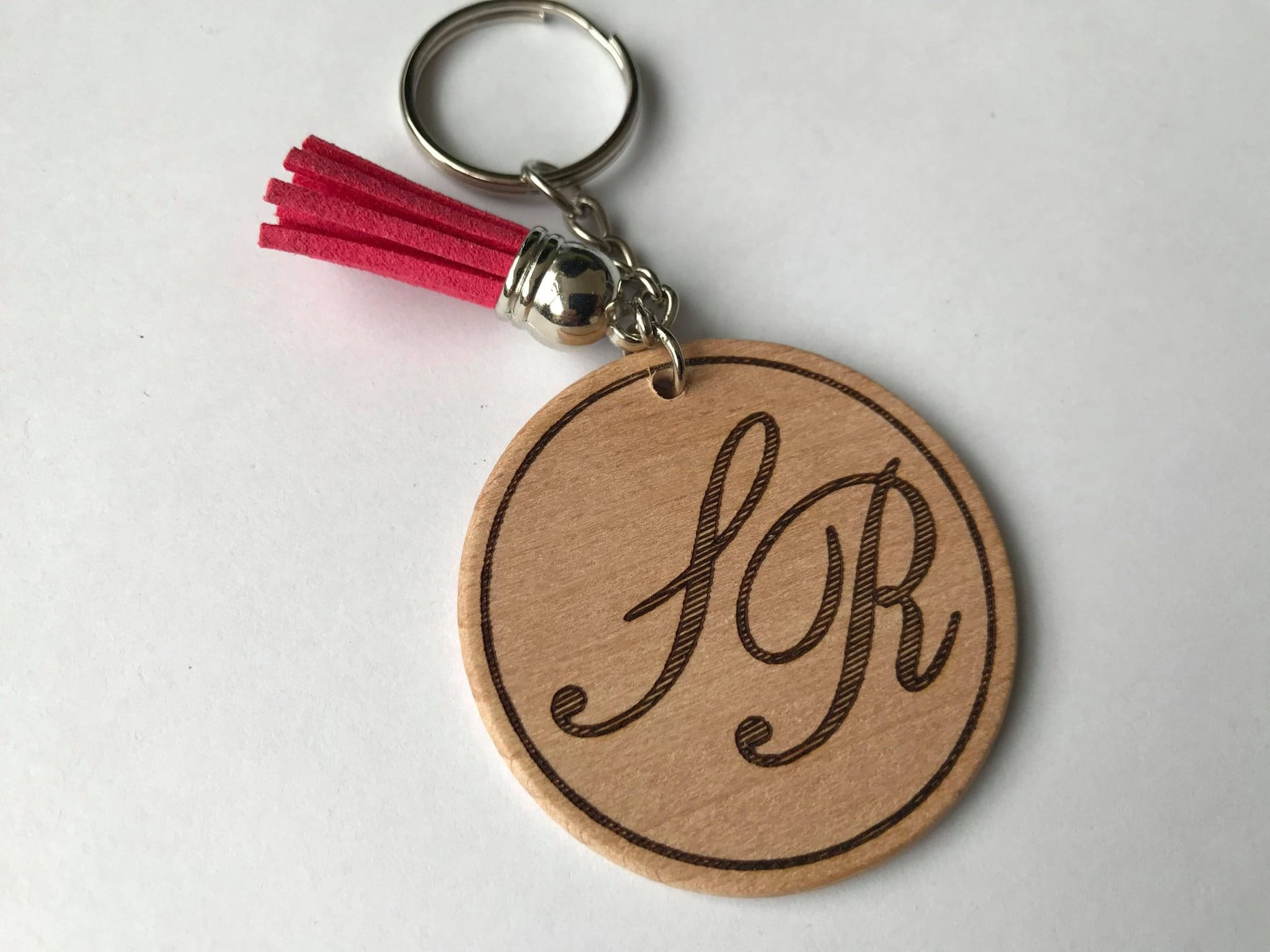 Personalized Key Ring SR Name Keychain Wood Keyring - Etsy UK