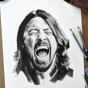 Dave Grohl Art Print - Etsy