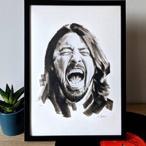 Dave Grohl Art Print - Etsy