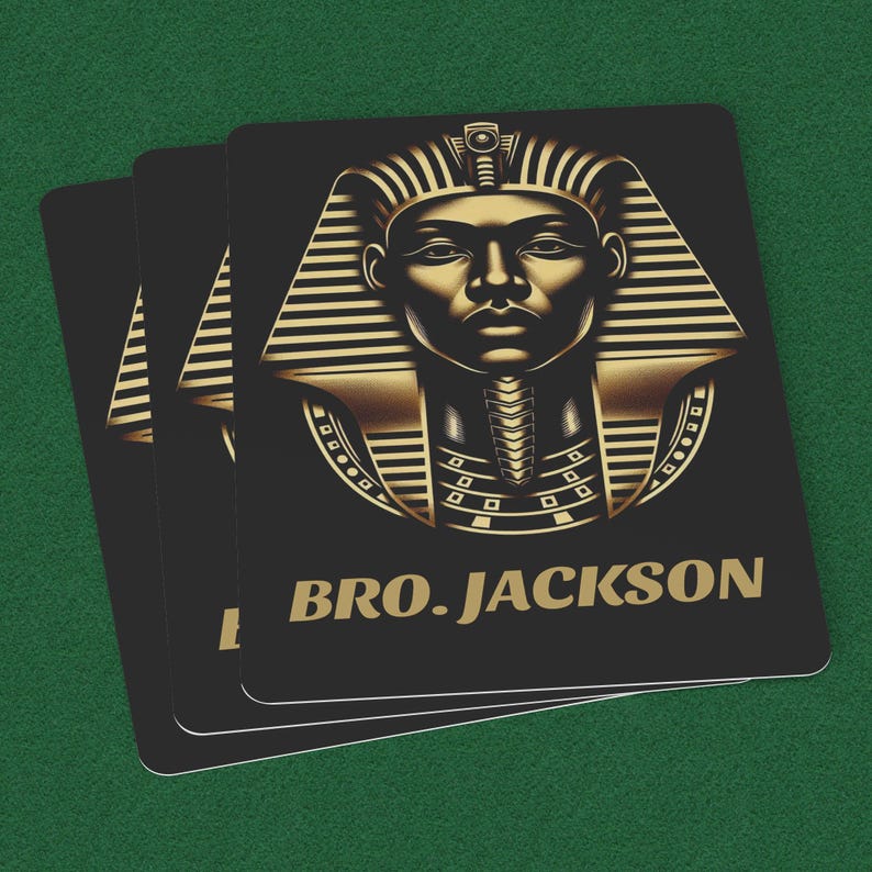 Sphinx Black and Gold Playing Cards – Alpha Phi Alpha Inspired Card ...