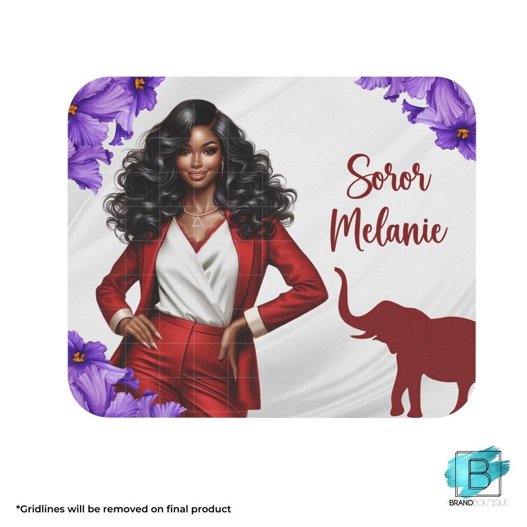 Personalized Delta Sigma Theta Soror Inspired Mouse Pad DST Mousepad ...