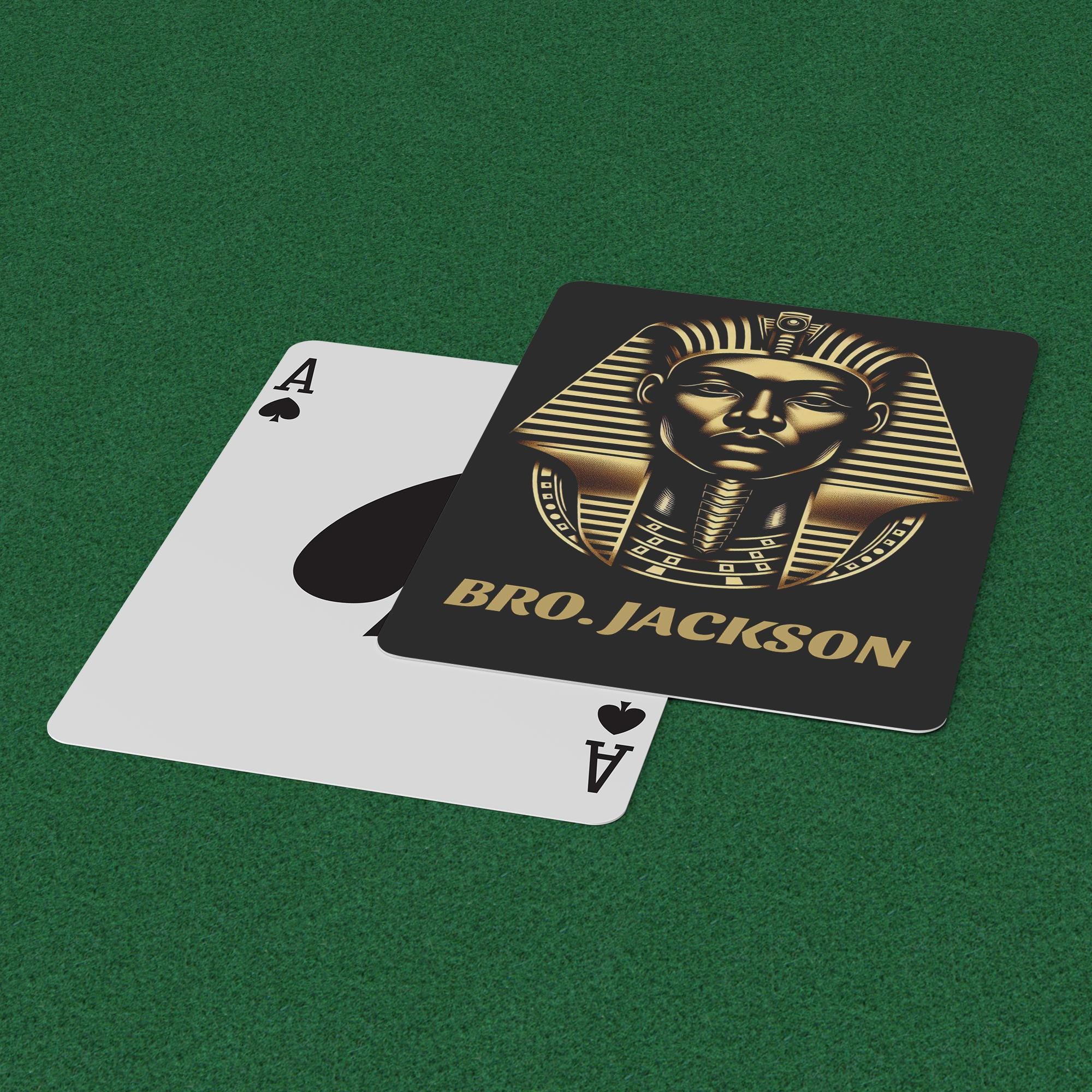 Sphinx Black and Gold Playing Cards – Alpha Phi Alpha Inspired Card ...