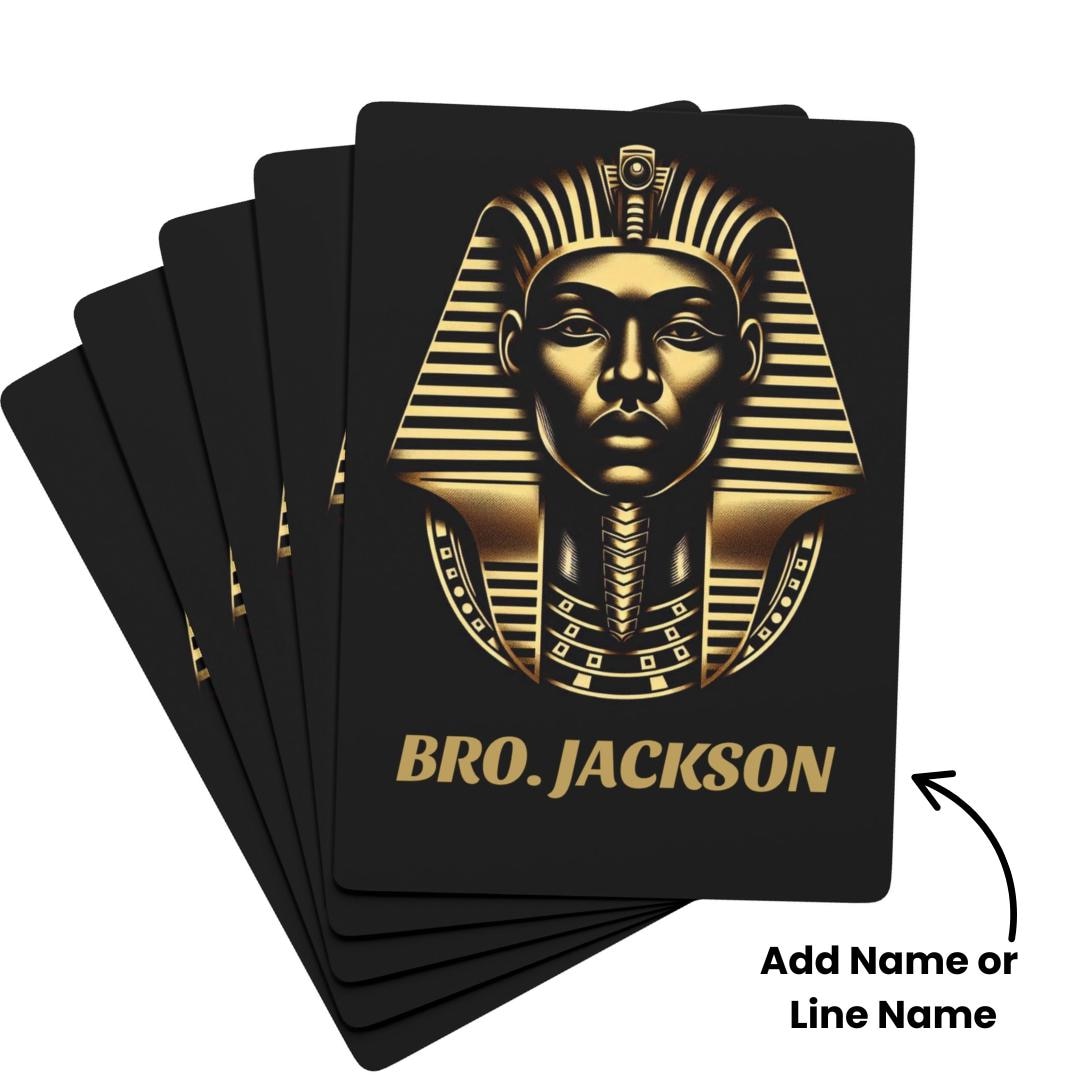 Sphinx Black and Gold Playing Cards – Alpha Phi Alpha Inspired Card ...