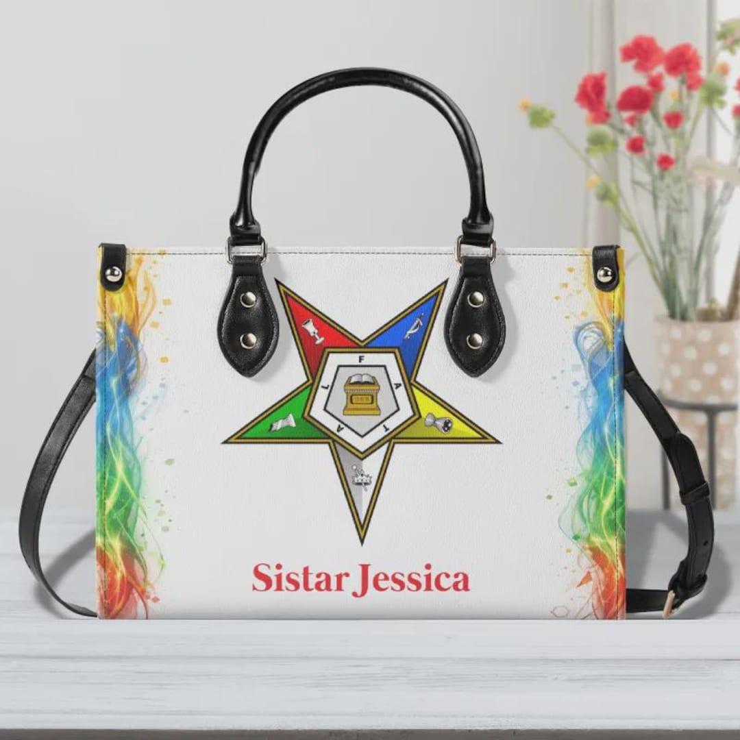 Personalized Order of the Eastern Star Handbag, OES Purse, Sistar Gift ...