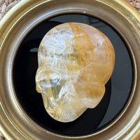 Blue Obsidian Traveler Skull Carved by Leandro De Souza - Etsy