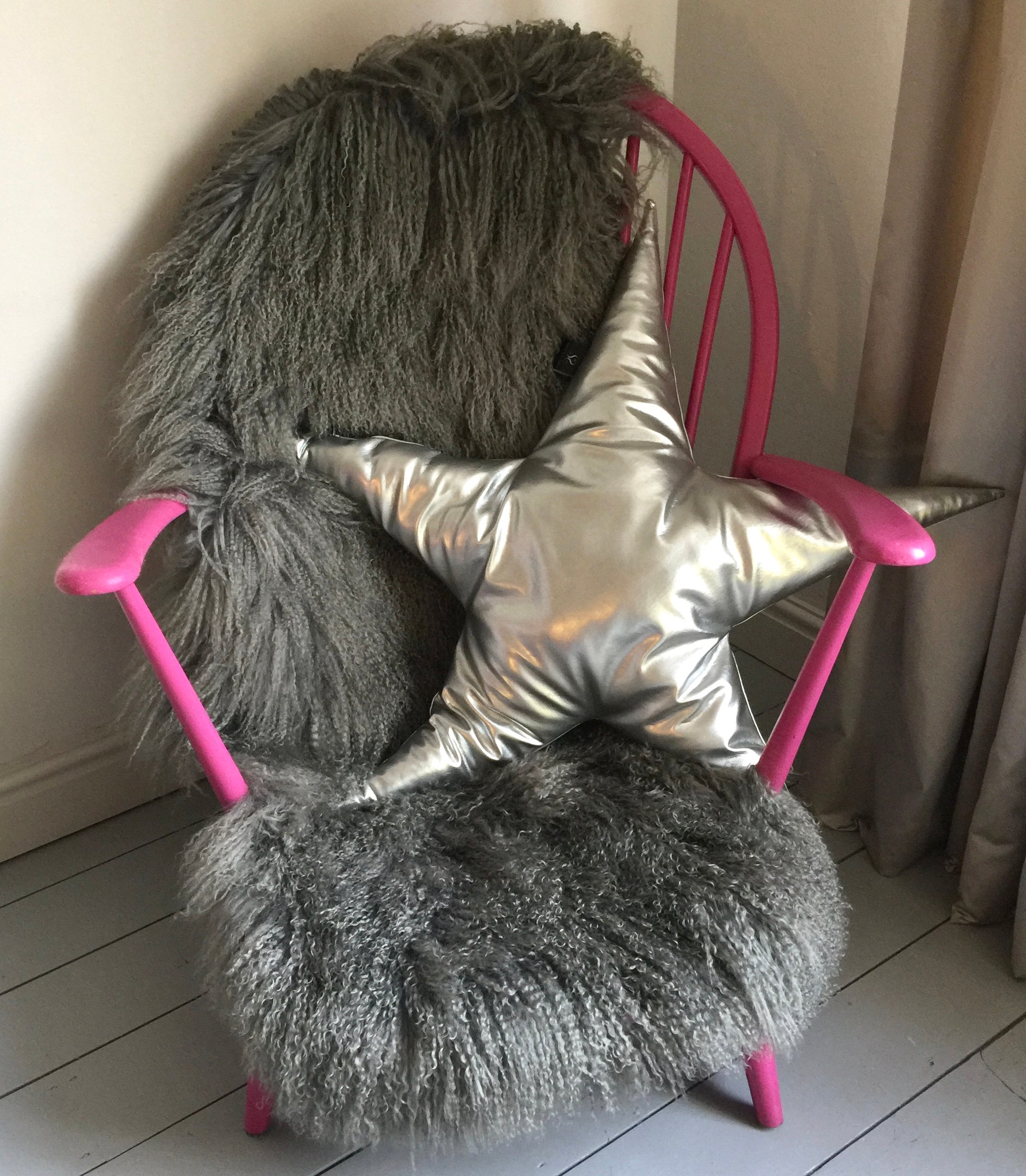 Mongolian Sheepskin / Tibetan Lamb Luxury Throw / RUG in GREY - Etsy