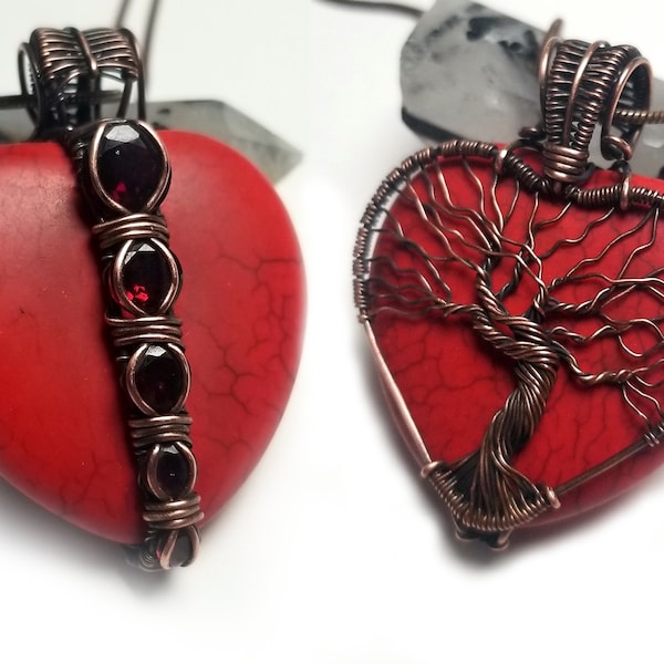 Wire Wrapped Heart - Etsy