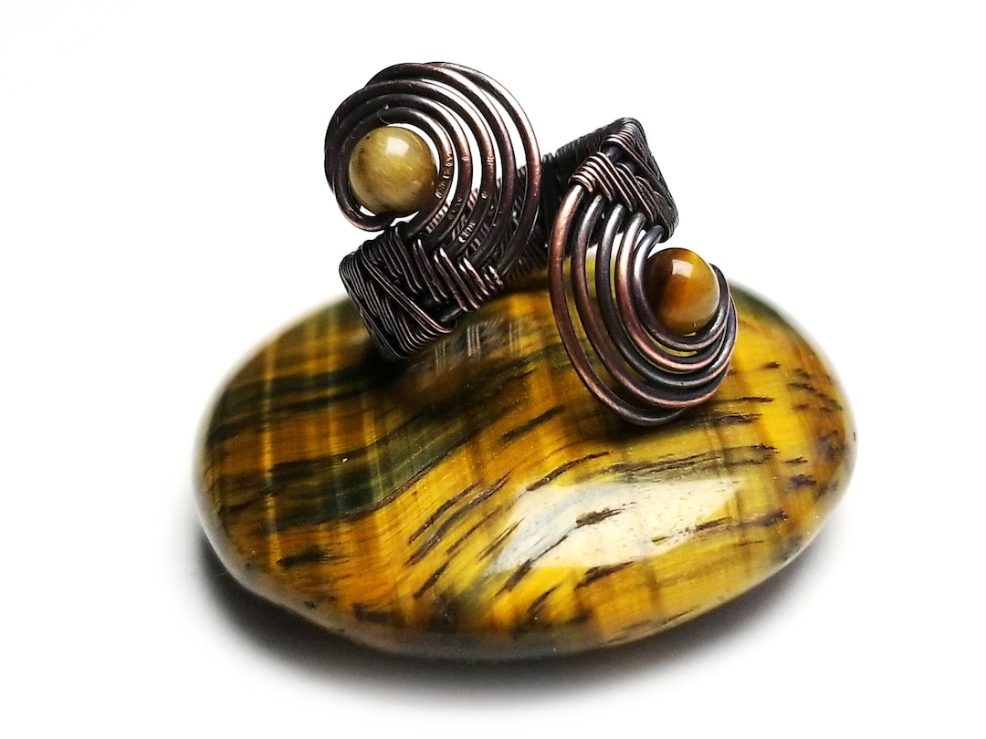 Wire Wrap Ring Tutorial | Spiral Wire Wrap Ring Tutorial | Bead Ring Tutorial | Swirling Midi ...