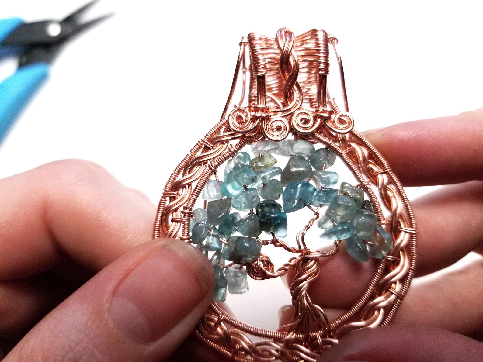 Tree of Life Wire Wrap Tutorial How to Make A Beaded Wire Tree of Life ...