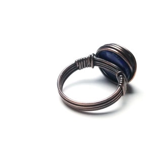 Simple Wire Wrap Ring Tutorial | Easy Wire Wrap Cabochon Ring Tutorial | by Bobi Jo Gilman - Etsy