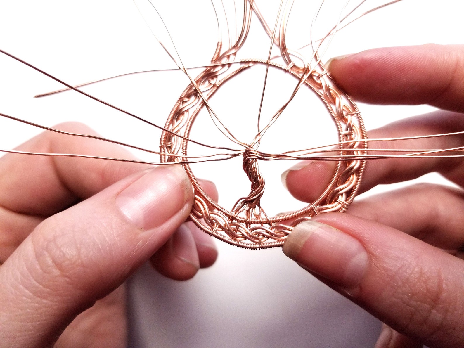 Tree of Life Wire Wrap Tutorial How to Make A Beaded Wire Tree of Life ...