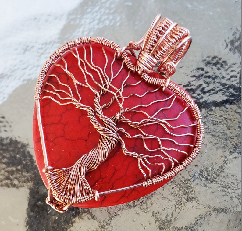 Wire Wrap Heart Pendant Tutorial by Bobi Jo Gilman | Etsy UK